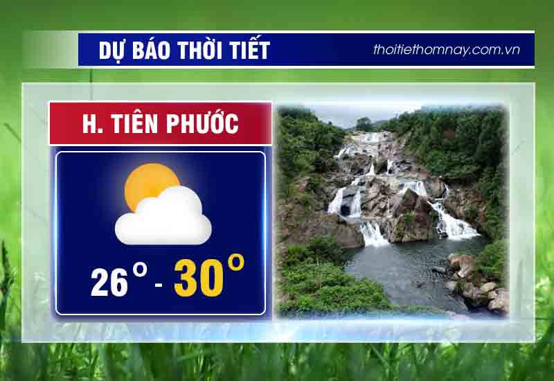 Thời Tiết Huyện Tiên Phước, Quảng Nam Hôm Nay, Ngày Mai Chính Xác ...